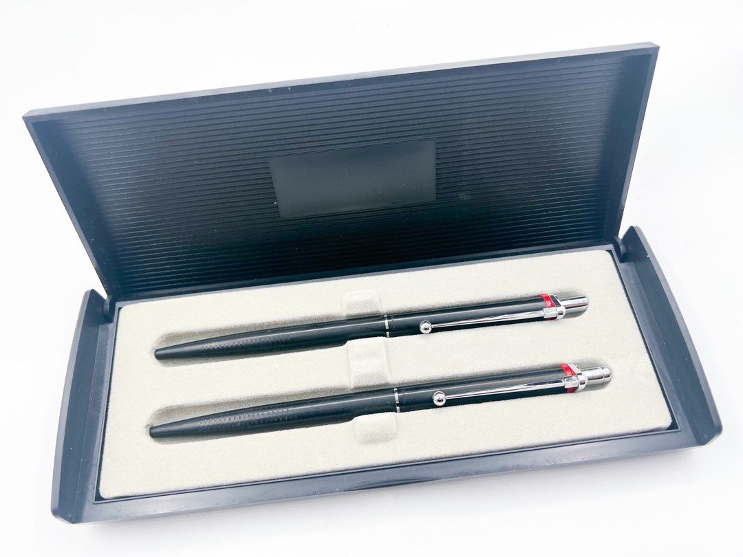 NOS rotring 700 metal ballpoint pen and mechanical pencil set, Hobbies ...