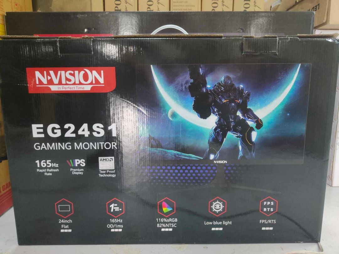 N-VISION EG24S1 GAMING MONITOR, Computers & Tech, Parts & Accessories ...