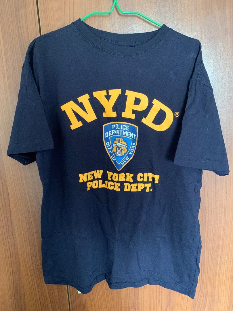 NYPD Tshirt Original Merchandise, Men's Fashion, Tops & Sets, Tshirts ...