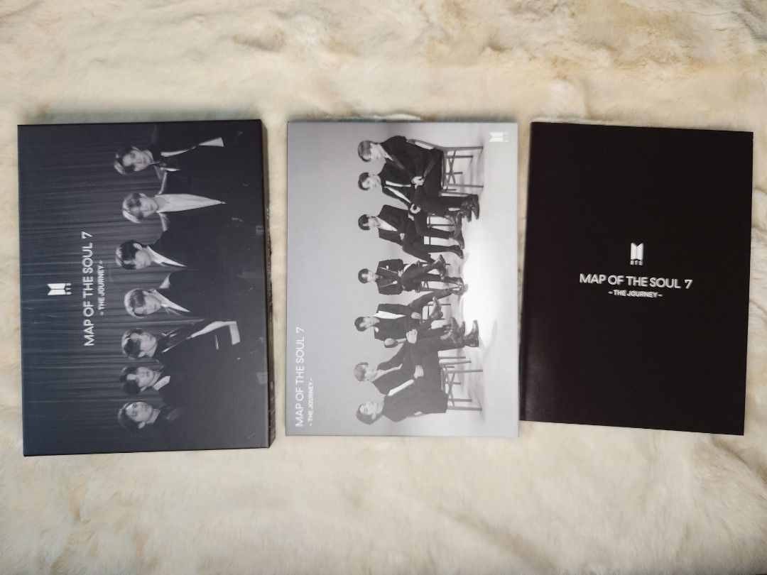 Official BTS Map of the Soul Limited Edition B, Hobbies & Toys ...