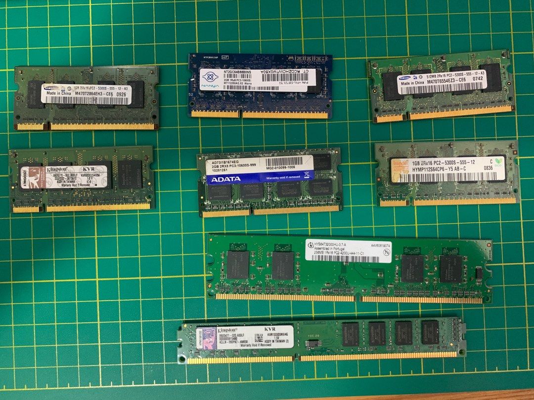 Old ram laptop and desktop, Computers & Tech, Parts & Accessories ...