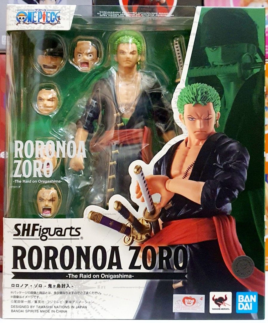One Piece : SH Figuarts SHF - Roronoa Zoro -Raid on Onigashima ...
