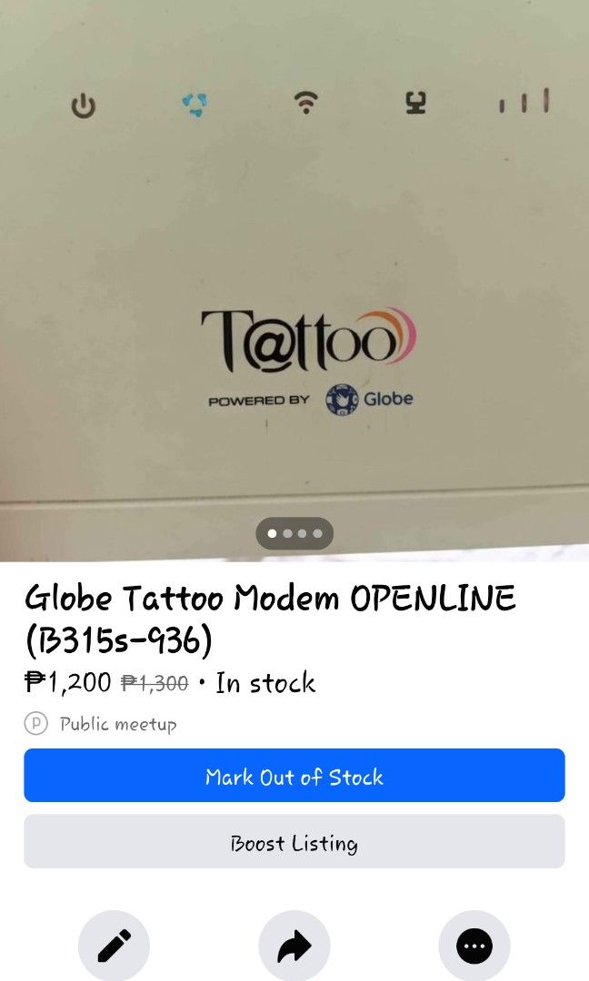 Openline modem B315s-936, TV & Home Appliances, Other Home Appliances ...