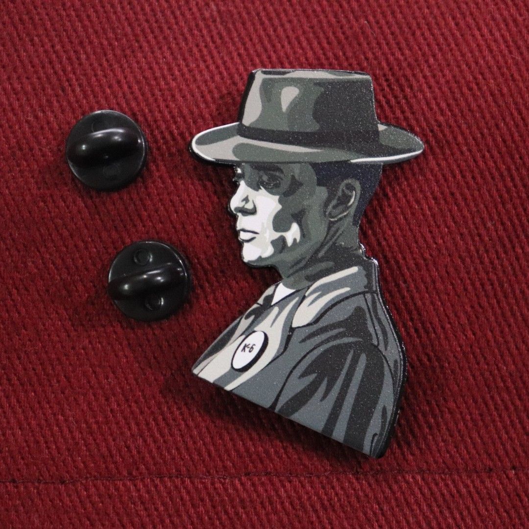 Oppenheimer Enamel Pin, Hobbies & Toys, Memorabilia & Collectibles, Fan ...