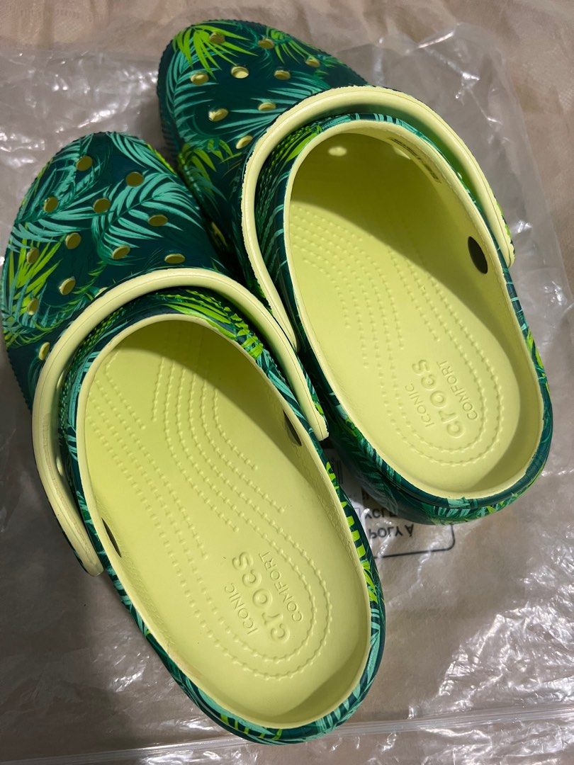 Original Crocs Classic Plat Form (Tropical Clog), Women's Fashion ...