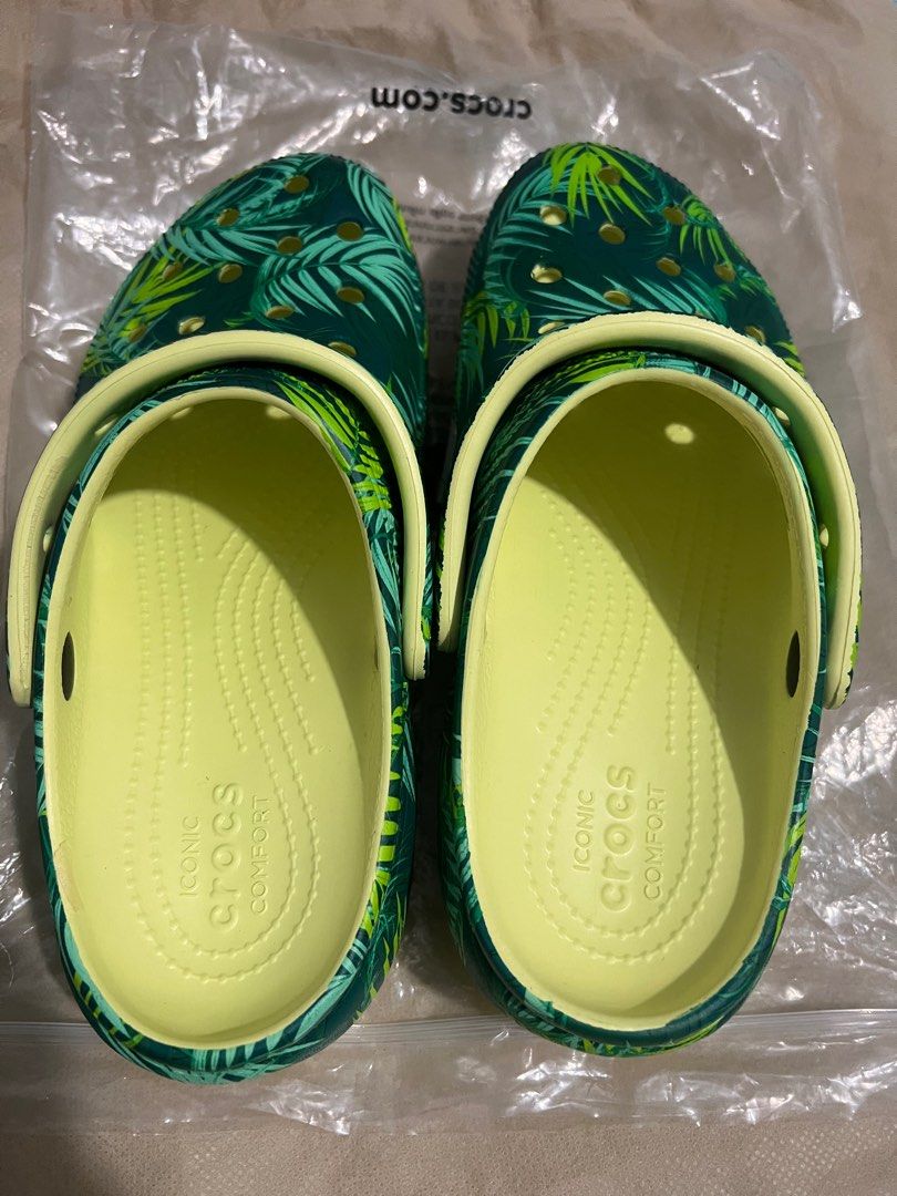 Original Crocs Classic Plat Form (Tropical Clog), Women's Fashion ...