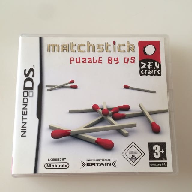 Original Nintendo DS Game Cartridge Matchstick, Video Gaming, Video ...