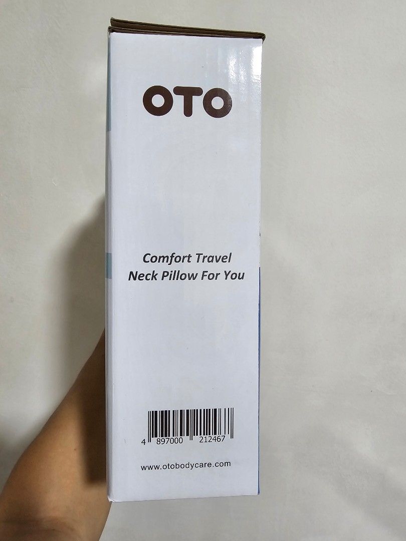 OTO Travel Neck Pillow, Health & Nutrition, Massage Devices on Carousell