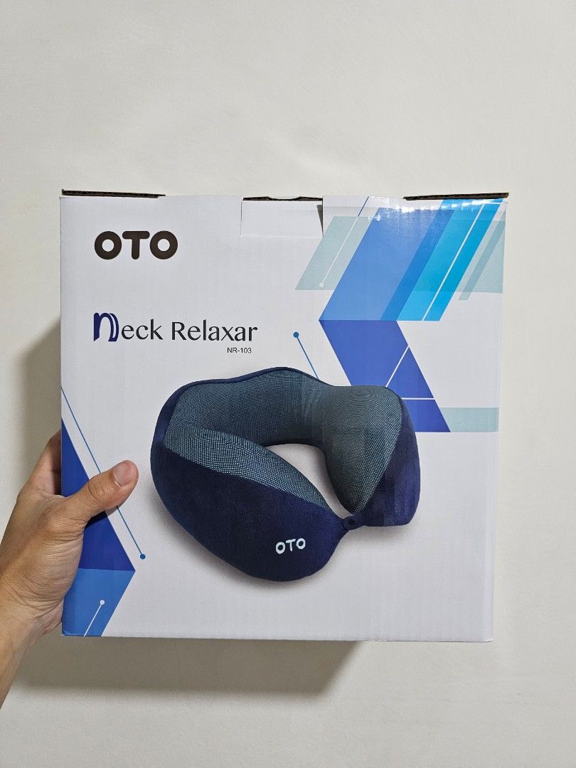 OTO Travel Neck Pillow, Health & Nutrition, Massage Devices on Carousell