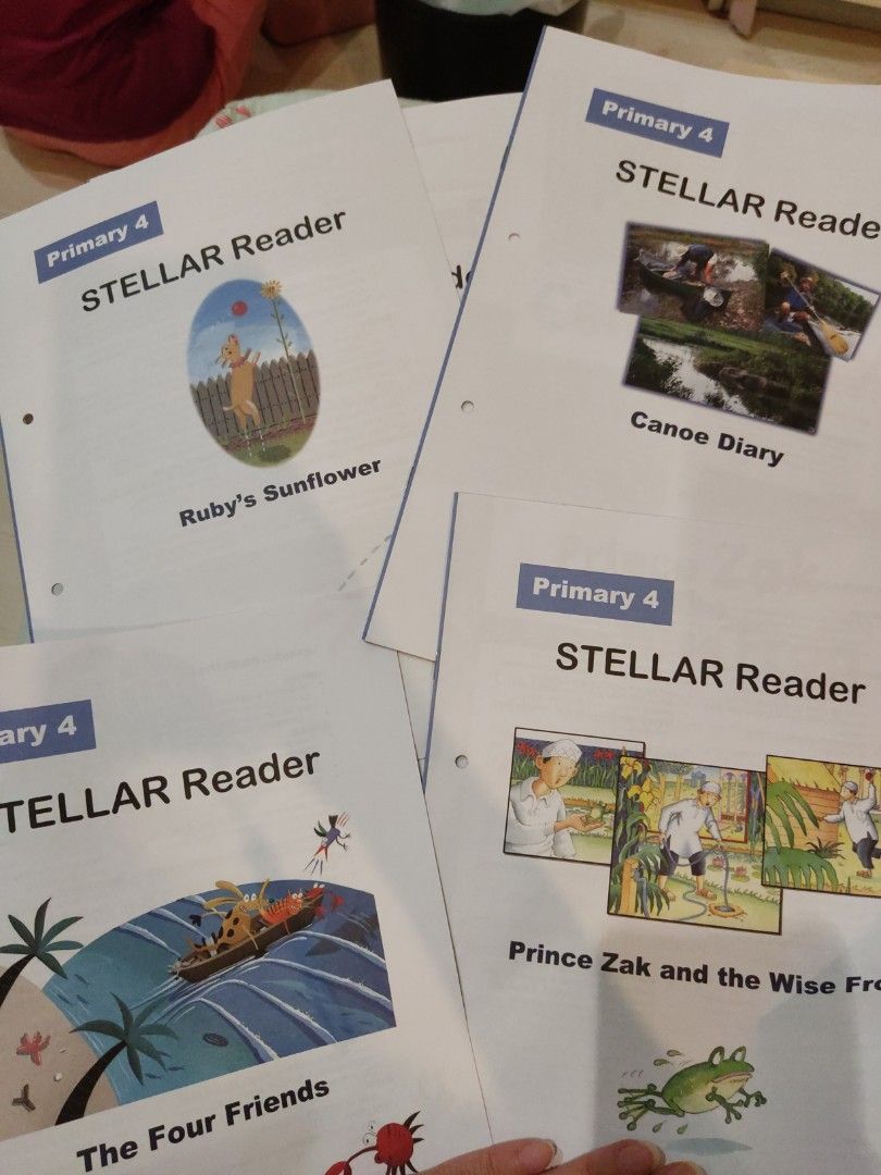 P4 English Stellar Readers full sets, Hobbies & Toys, Books & Magazines ...