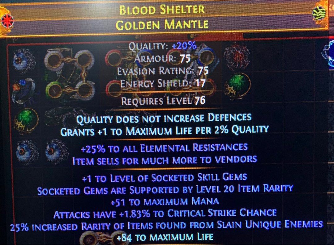 Path of Exile Magic Find Set [Standard], Video Gaming, Gaming ...