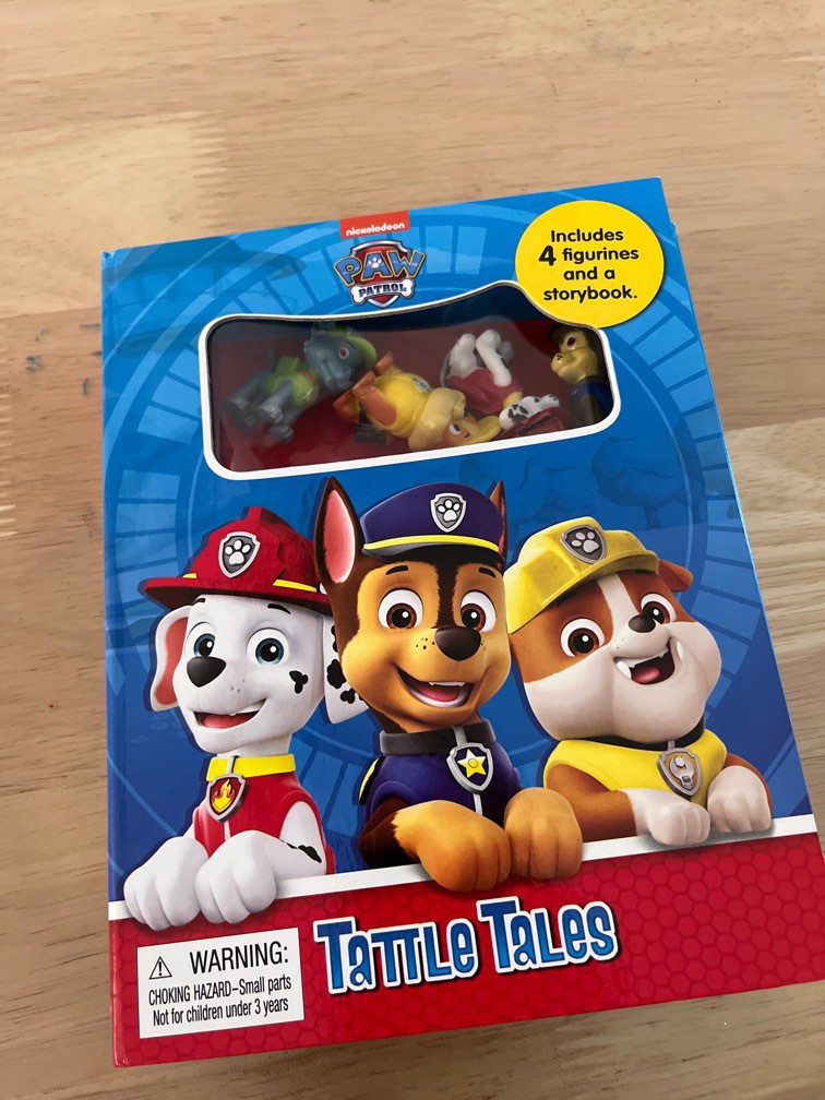 Paw patrol tattle tales, Hobbies & Toys, Toys & Games on Carousell