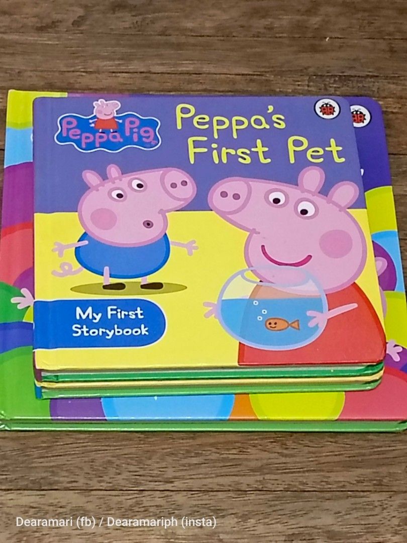 Peppa's first Pet Peppa Pig Hardbound, Hobbies & Toys, Books ...