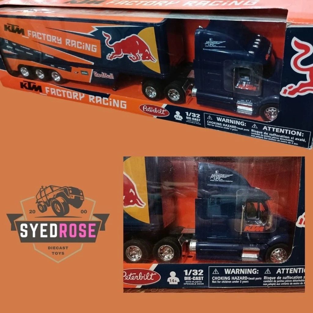 Peterbilt KTM Red Bull Racing Truck, Hobbies & Toys, Toys & Games on ...