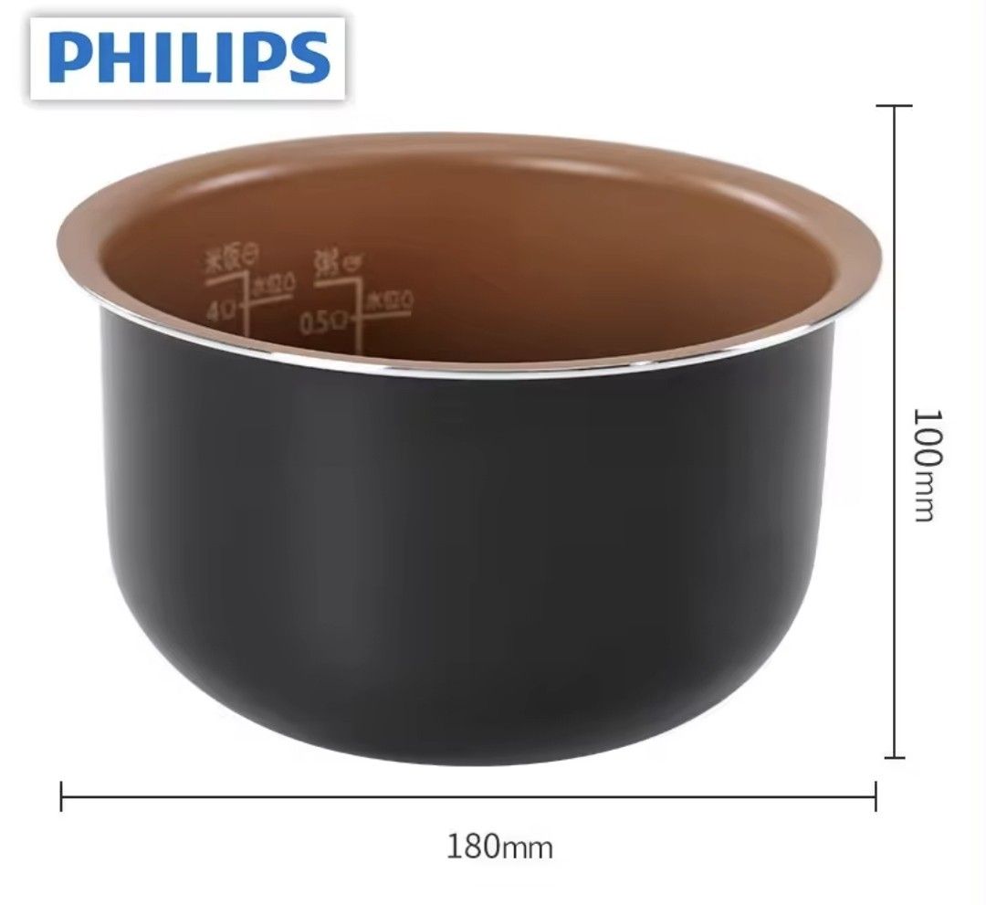 Philips 2L Rice Cooker Non-stick Inner Bowl for Philips HD3060 HD3061 ...