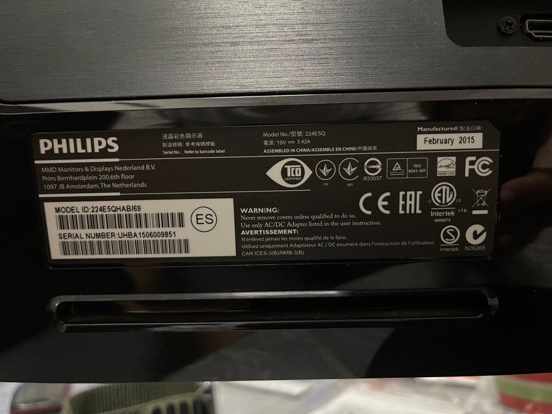 Philips Computer Monitor 21.5 inch, Computers & Tech, Desktops on Carousell