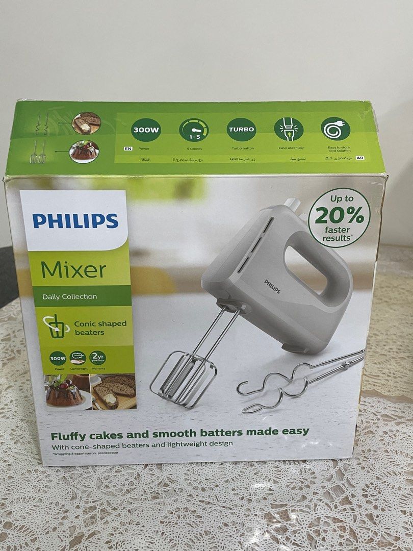 Philips hand mixer, TV & Home Appliances, Kitchen Appliances, Hand ...