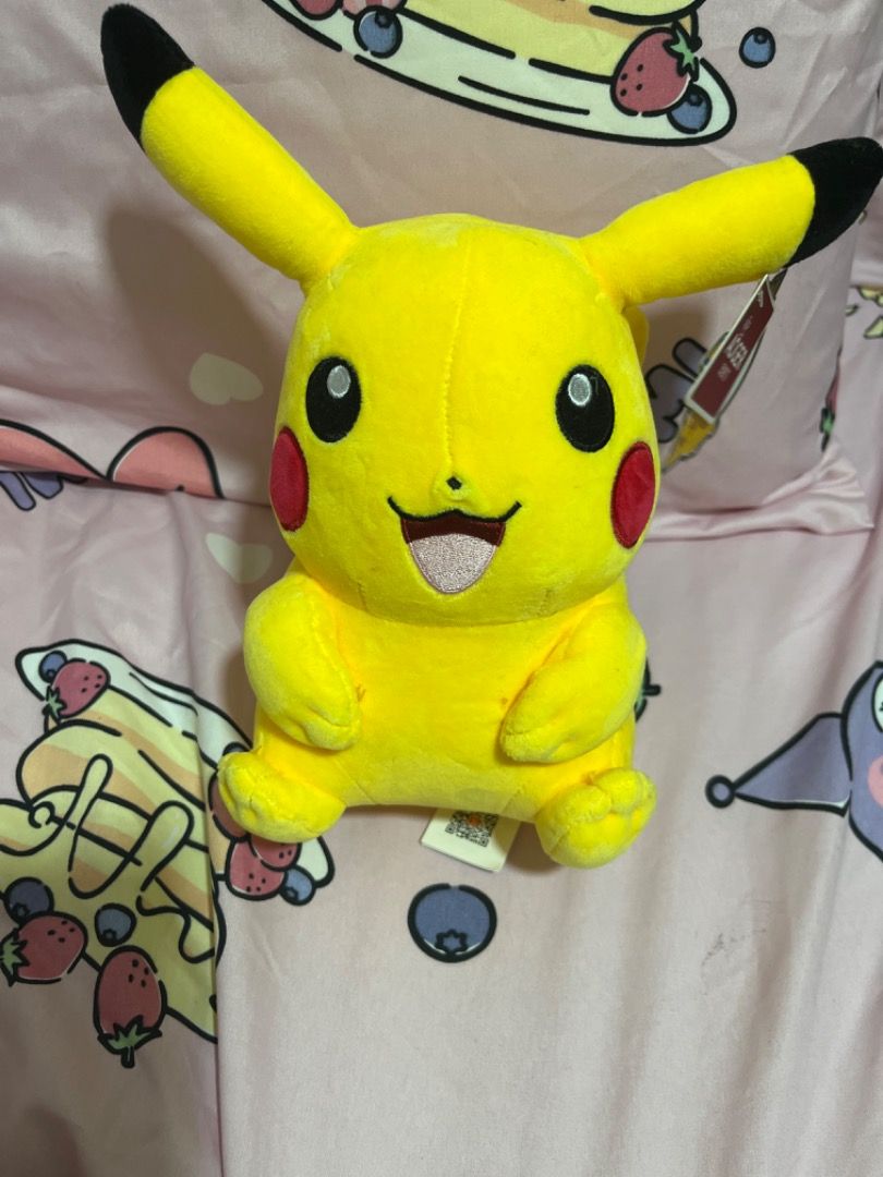 pikachu plushie, Hobbies & Toys, Toys & Games on Carousell