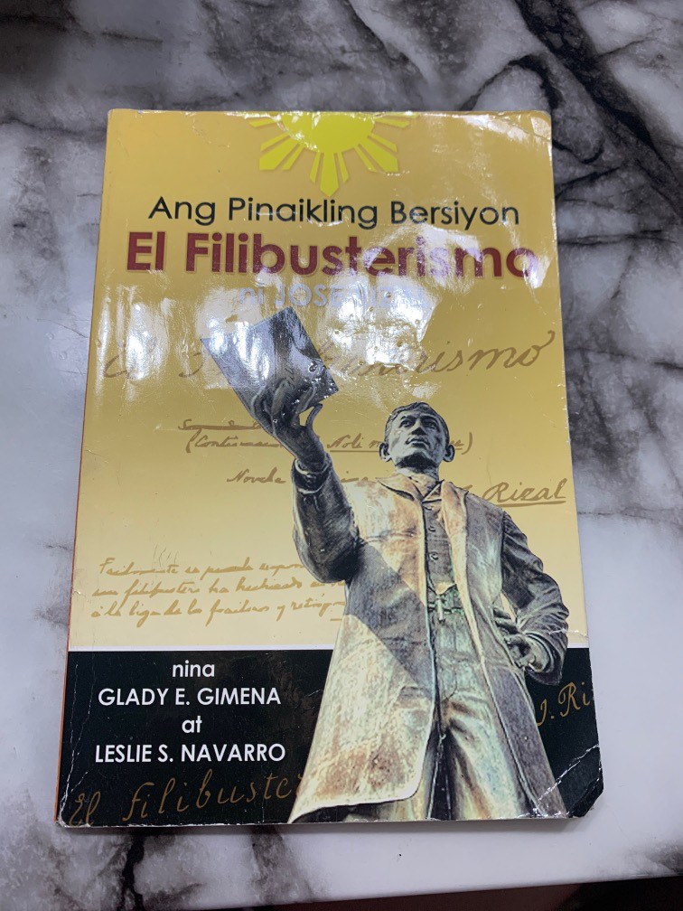 Pinaikling Bersiyon: El Filibusterismo (Summary), Hobbies & Toys, Books ...
