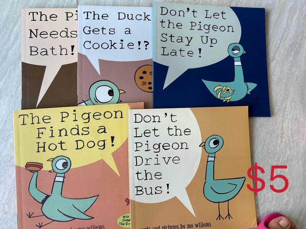 PL Don’t Let the Pigeon Drive the Bus Hardback Hardcover Picture Book ...