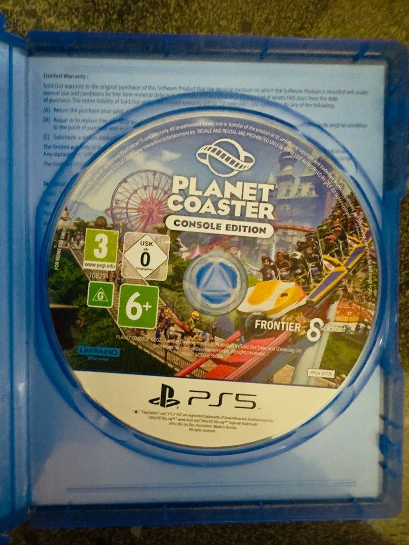Planet Coaster Console Edition, Video Gaming, Video Games, PlayStation ...