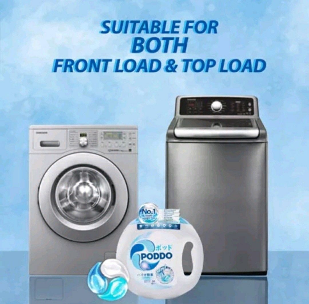 Poddo Laundry Capsule 50pcs, Furniture & Home Living, Cleaning ...