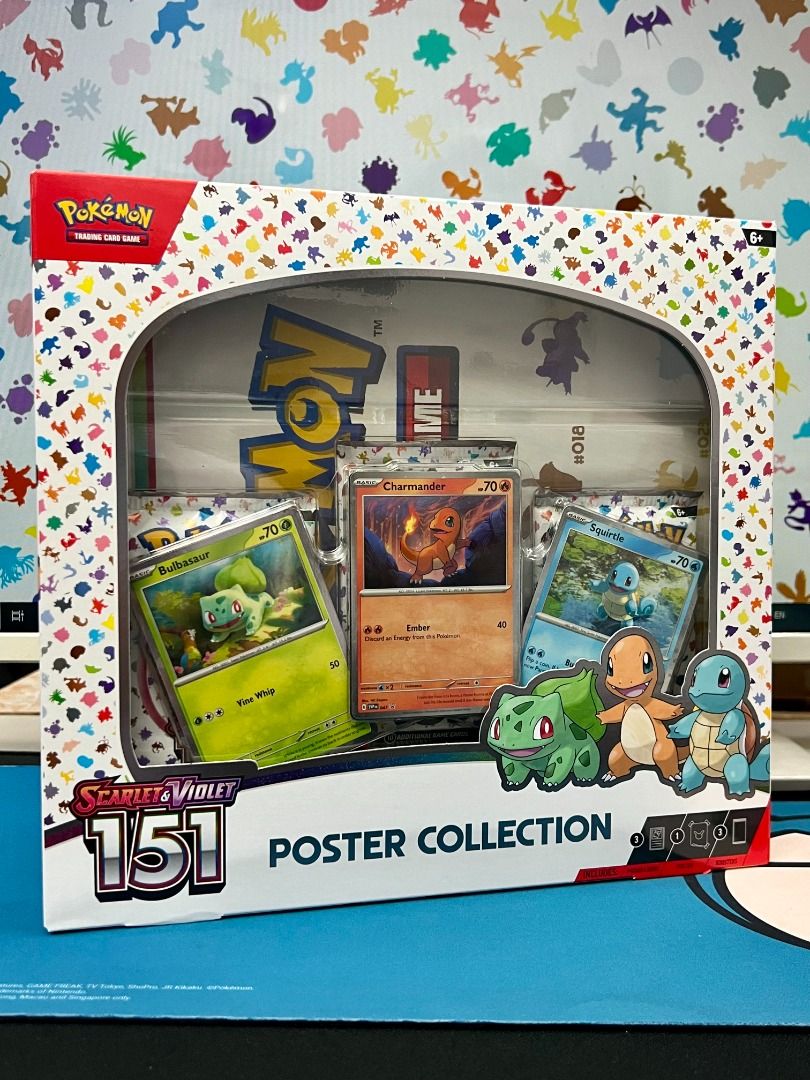 Pokemon 151 Poster Collection Box, Hobbies & Toys, Toys & Games on ...
