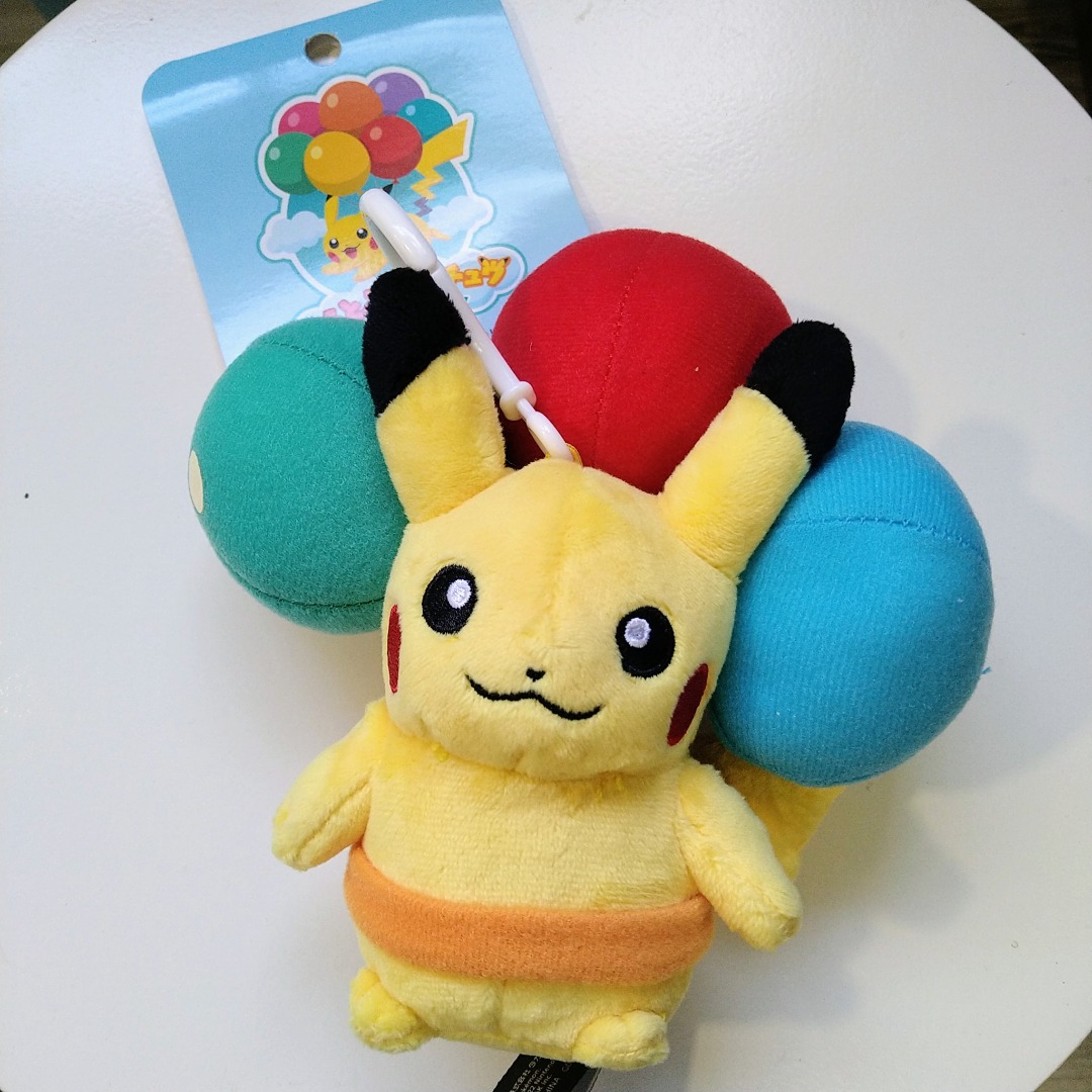 Pokemon Air Adventure Balloon Pikachu Plushie *Singapore Pokemon Safari ...