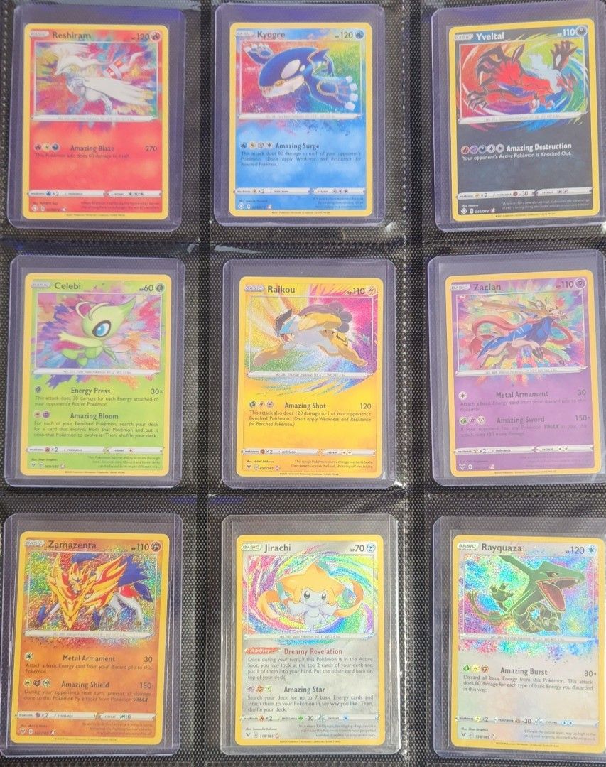 Pokemon amazing rare set, Hobbies & Toys, Toys & Games on Carousell