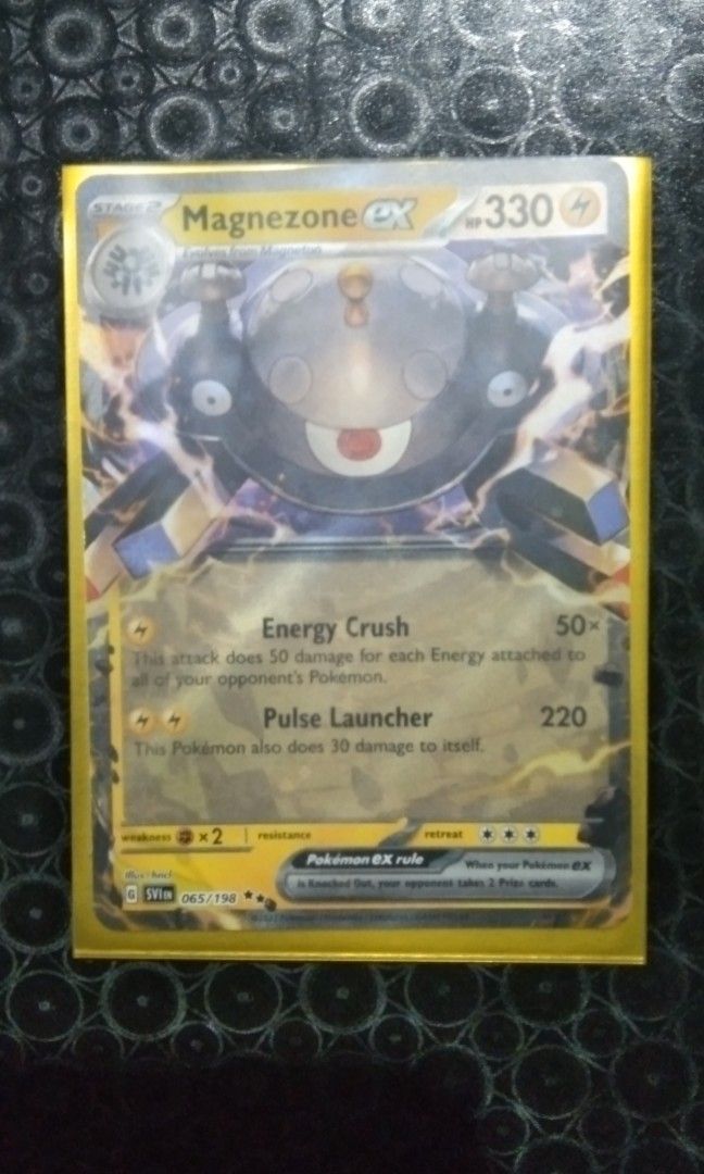 Pokemon Card Magnezone Ex Full Art #065/198, Hobbies & Toys, Toys & Games on Carousell