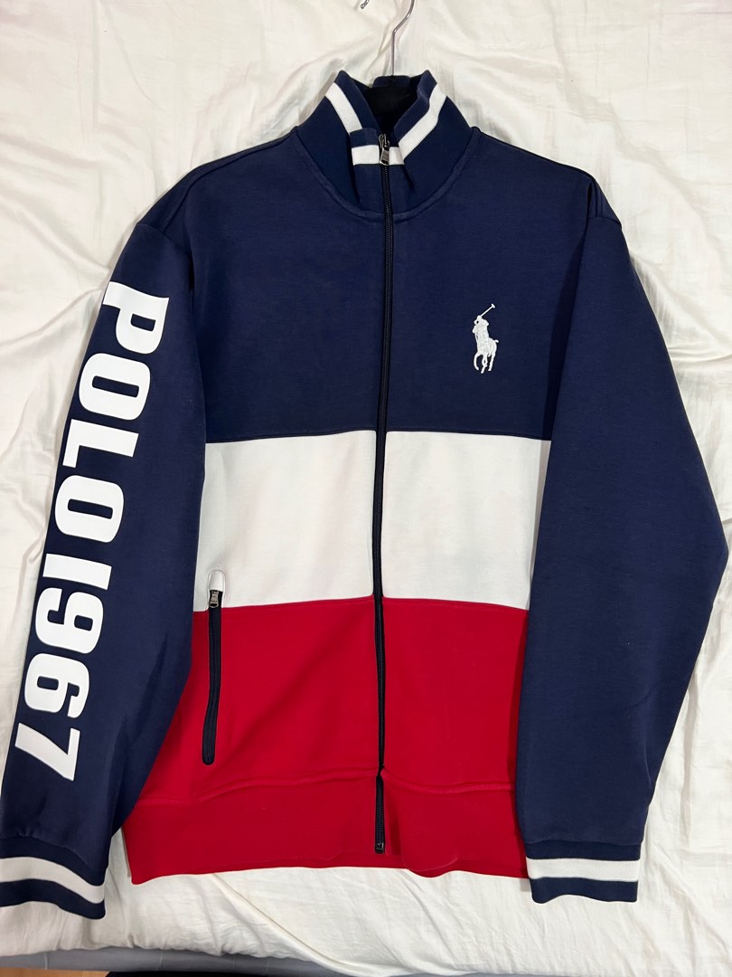 POLO RL rare full zip Supima/Neoprene jacket, Men's Fashion, Coats ...