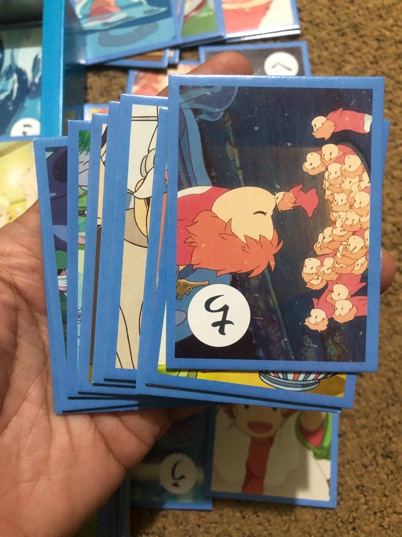 Ponyo Karuta card game set, Hobbies & Toys, Toys & Games on Carousell