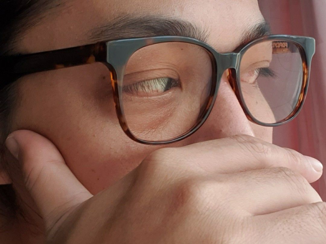 Popeye Tortoise Acetate Eyeglass Frame, Men's Fashion, Watches ...