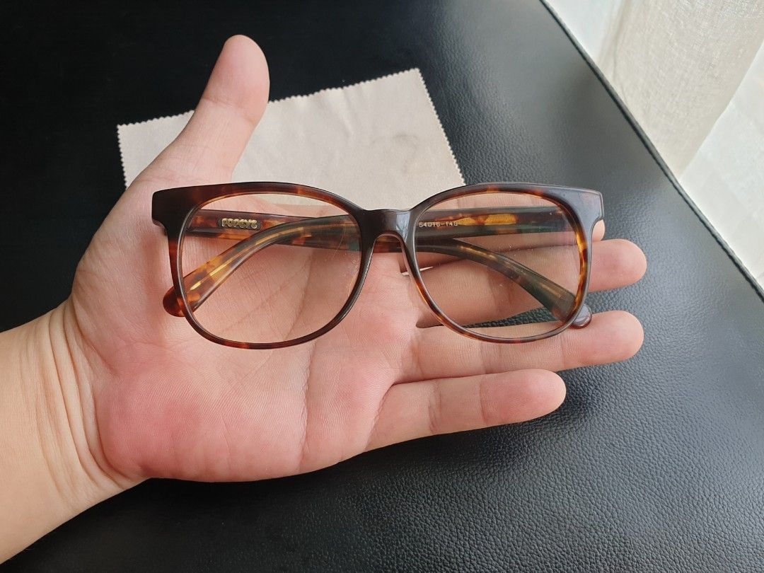 Popeye Tortoise Acetate Eyeglass Frame, Men's Fashion, Watches ...