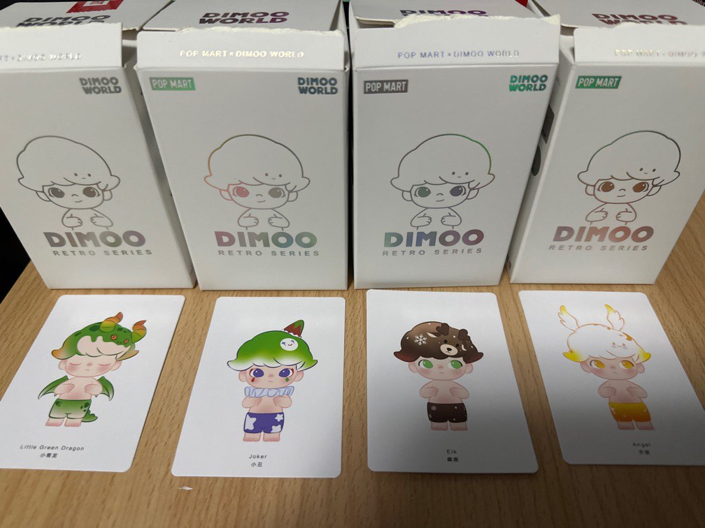 Popmart Dimoo Retro Series, Hobbies & Toys, Toys & Games on Carousell