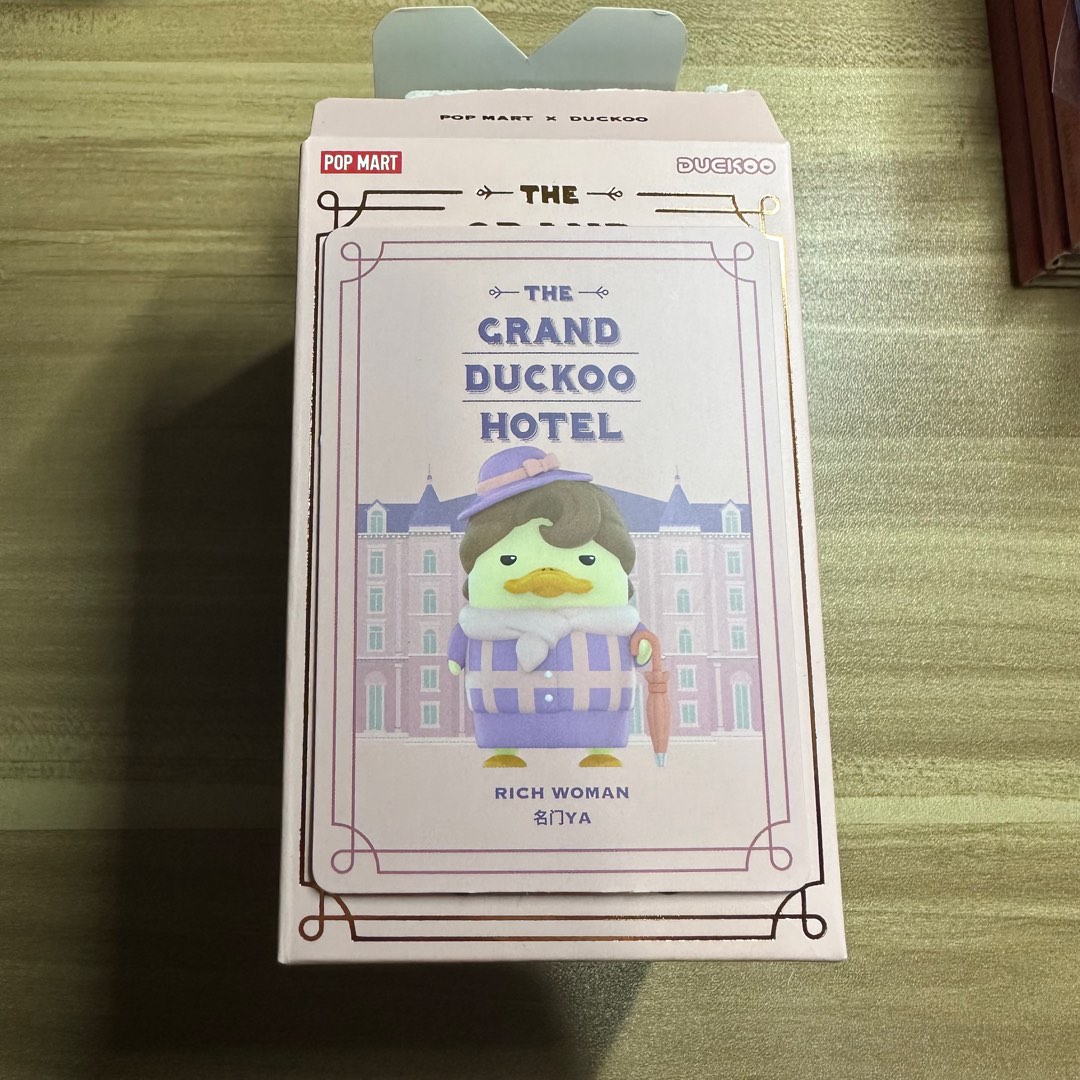 Popmart Duckoo The Grand Duckoo Hotel Rich Woman, Hobbies & Toys, Toys ...