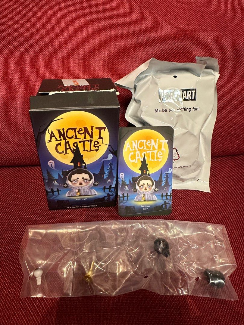 Popmart skullpanda ancient castle, Hobbies & Toys, Toys & Games on ...