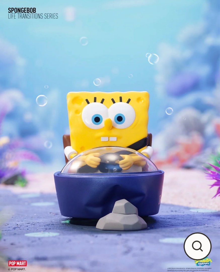 Popmart Spongebob Life Transitions - A few inches later, Hobbies & Toys ...