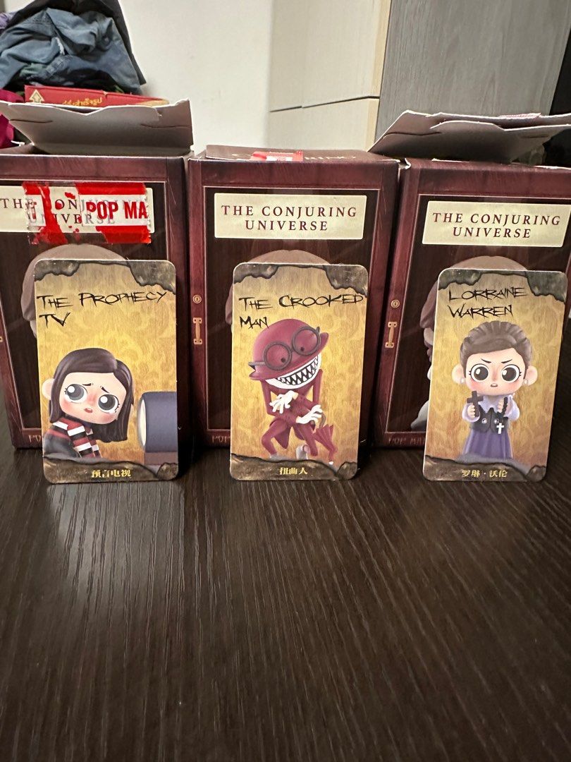 Popmart The Conjuring Universe Series, 興趣及遊戲, 玩具 & 遊戲類 - Carousell