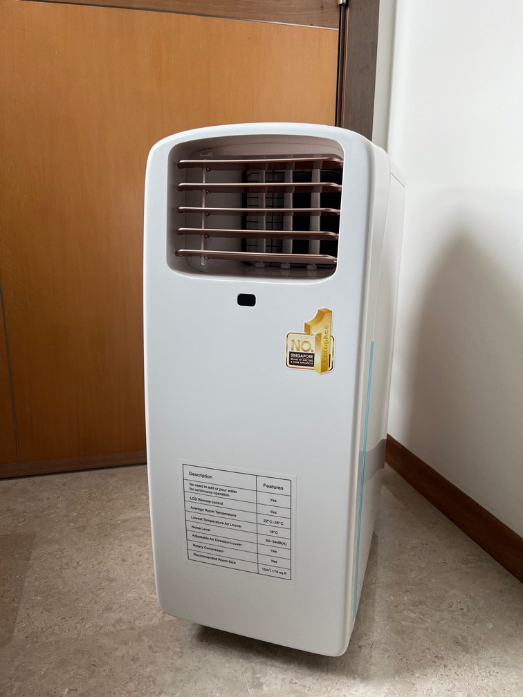 Portable air con EuropAce EPAC 12T2, TV & Home Appliances, Air ...