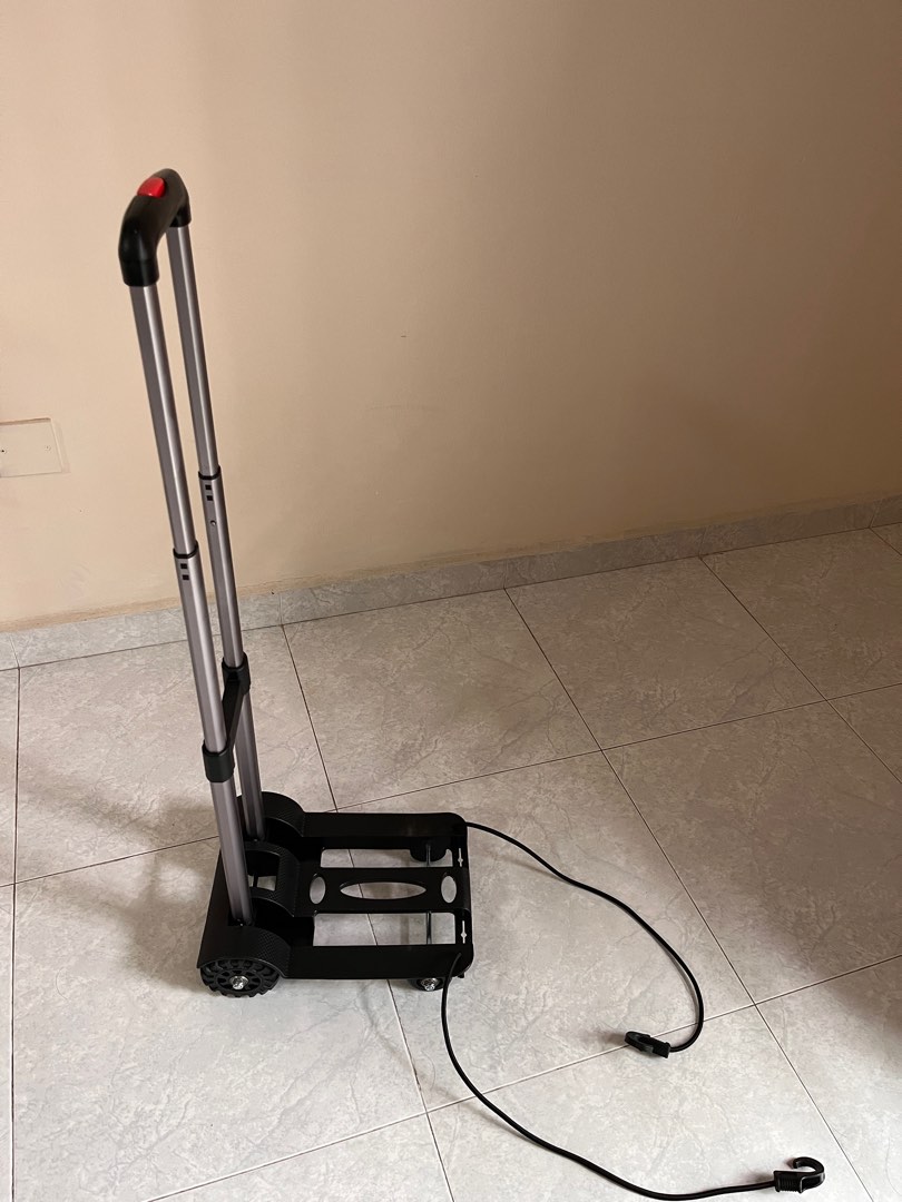 Portable and fold up trolley, Hobbies & Toys, Travel, Travel Essentials ...