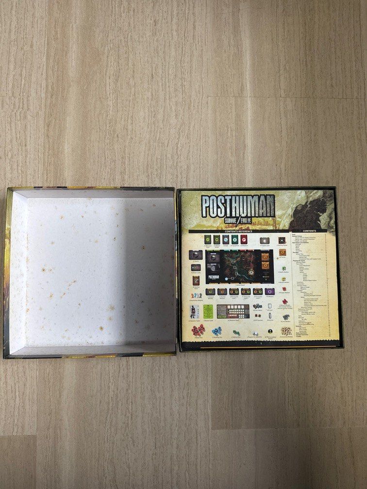 Posthuman boardgame, Hobbies & Toys, Toys & Games on Carousell