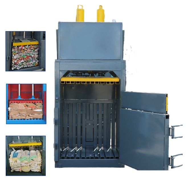 press baler machine / manual baler machine for PET bottle paper scrap ...