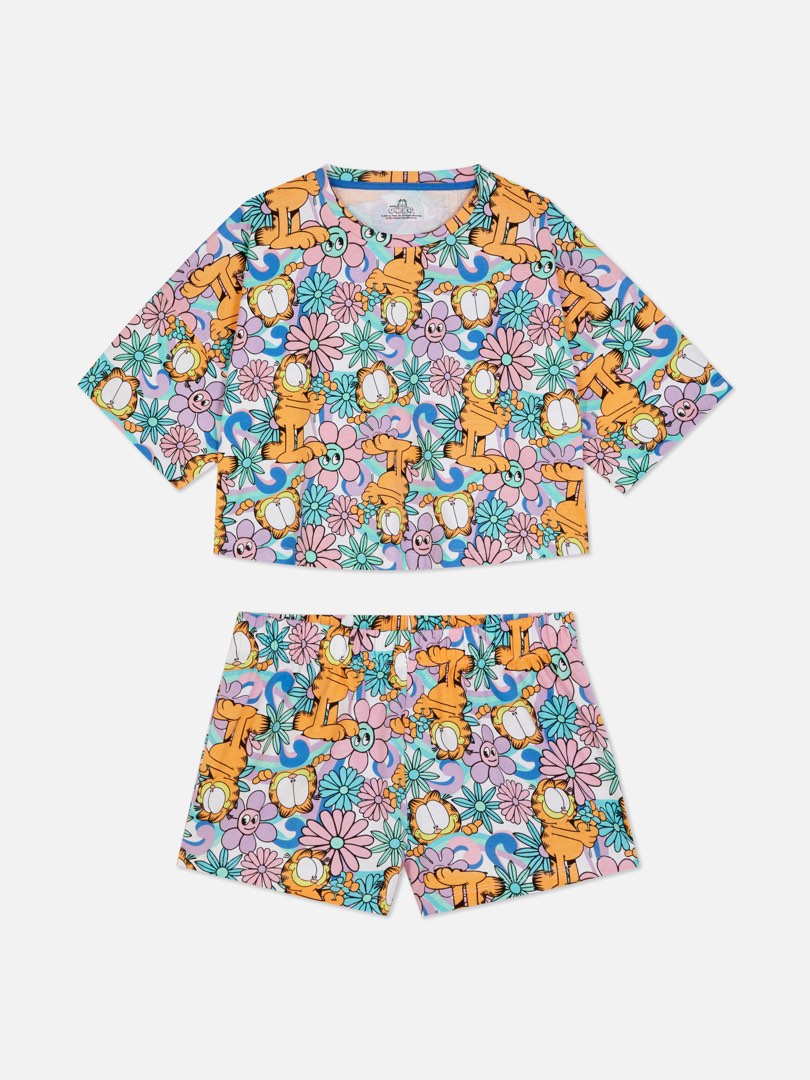 Primark Garfield Pyjamas Set, Women's Fashion, Dresses & Sets, Sets or ...