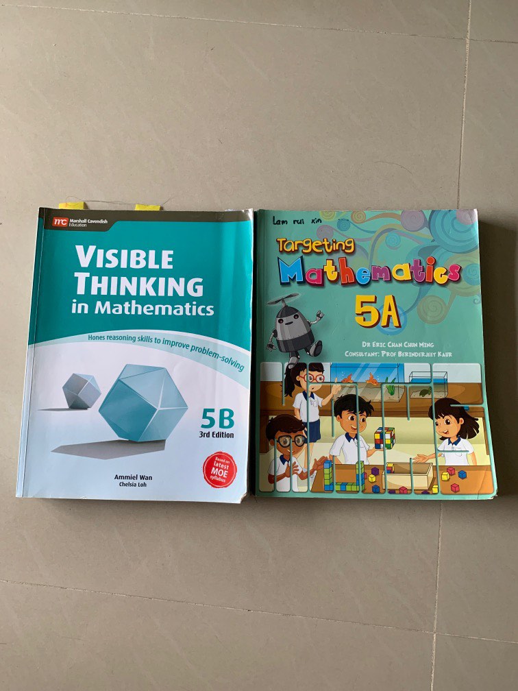 Primary 5 Math Textbooks, Hobbies & Toys, Books & Magazines, Textbooks ...