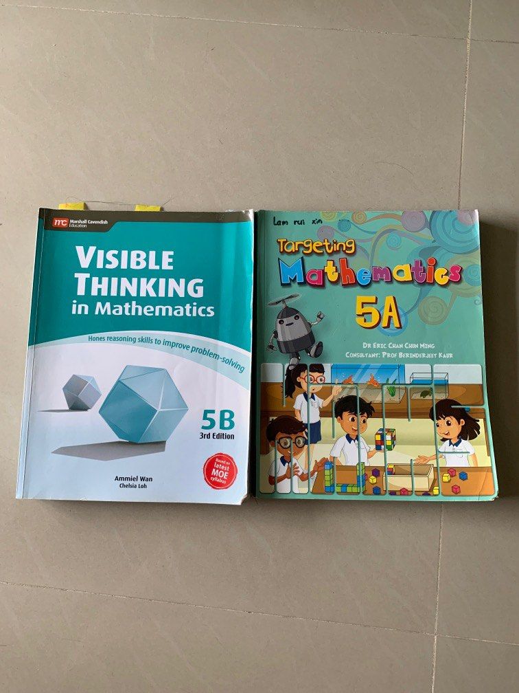Primary 5 Math Textbooks, Hobbies & Toys, Books & Magazines, Textbooks ...