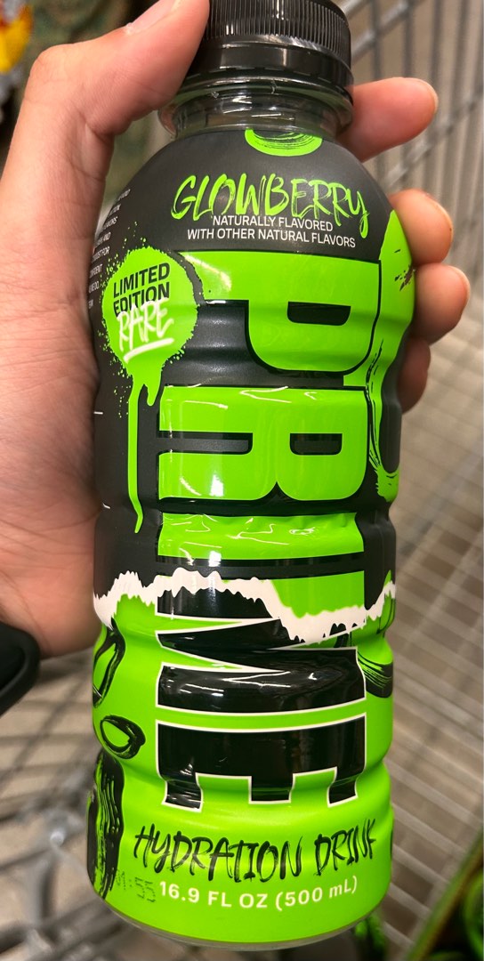 PRIME GLOWBERRY RARE LIMITED EDITION, Food & Drinks, Beverages on Carousell