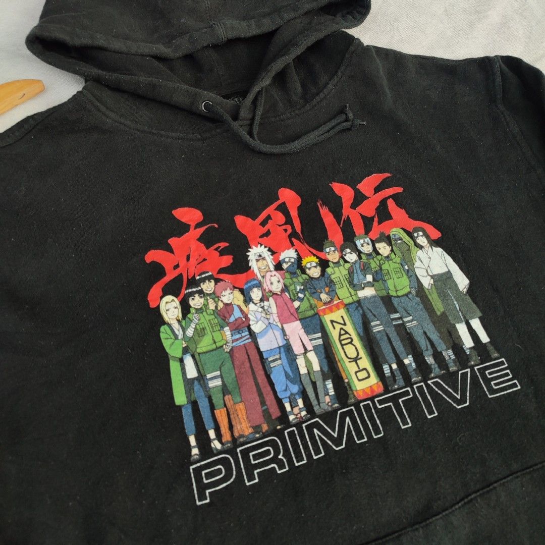 PRIMITIVE X NARUTO, Men's Fashion, Tops & Sets, Hoodies on Carousell