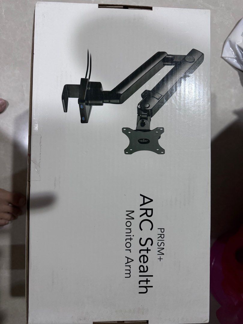 Prism+ ARC Stealth Monitor Arm, Computers & Tech, Parts & Accessories ...