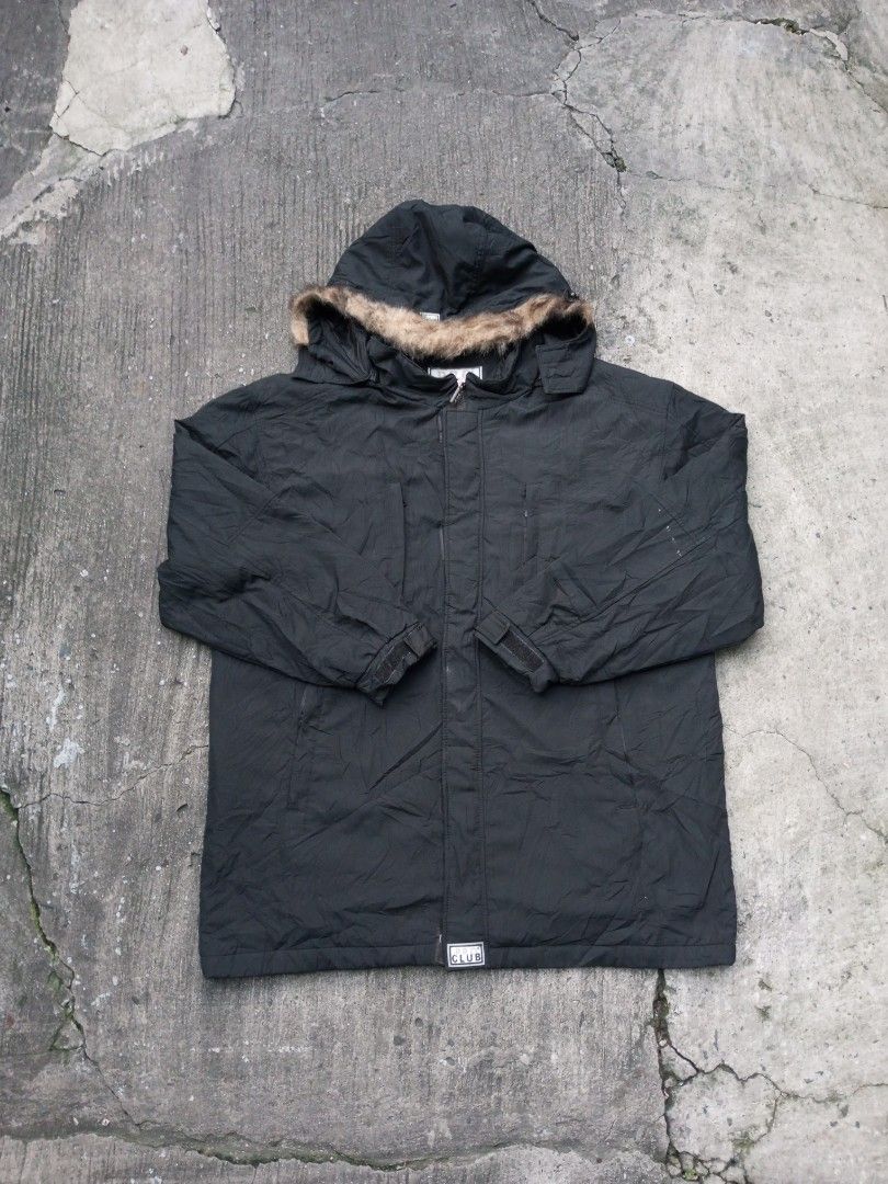 PRO CLUB REMOVABLE HOOD WINDBREAKER JACKET, Men's Fashion, Coats ...